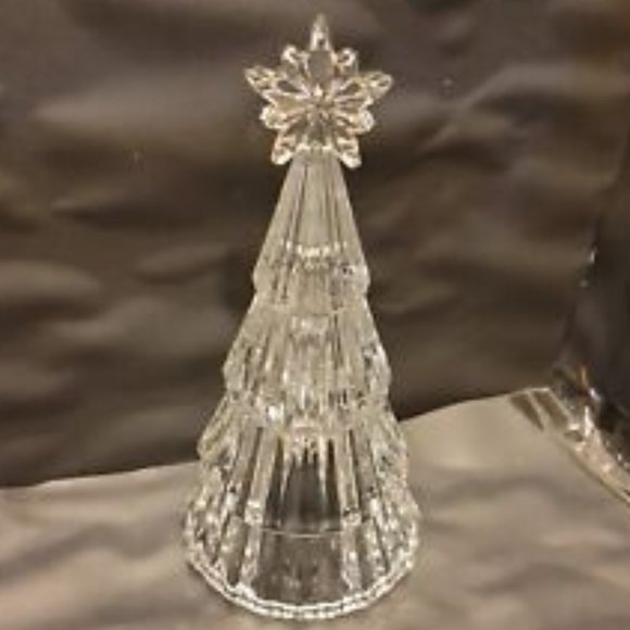 Mikasa | Holiday | Mikasa Crystal 85 Christmas Tree Figurine Sculpture ...